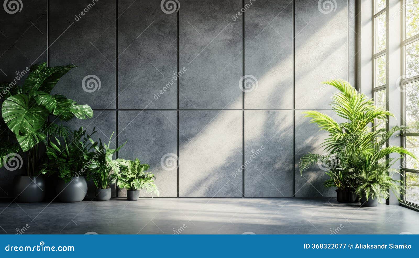 Sleek Concrete Geometry A Modern Minimalist Architecture Facade Detail ...