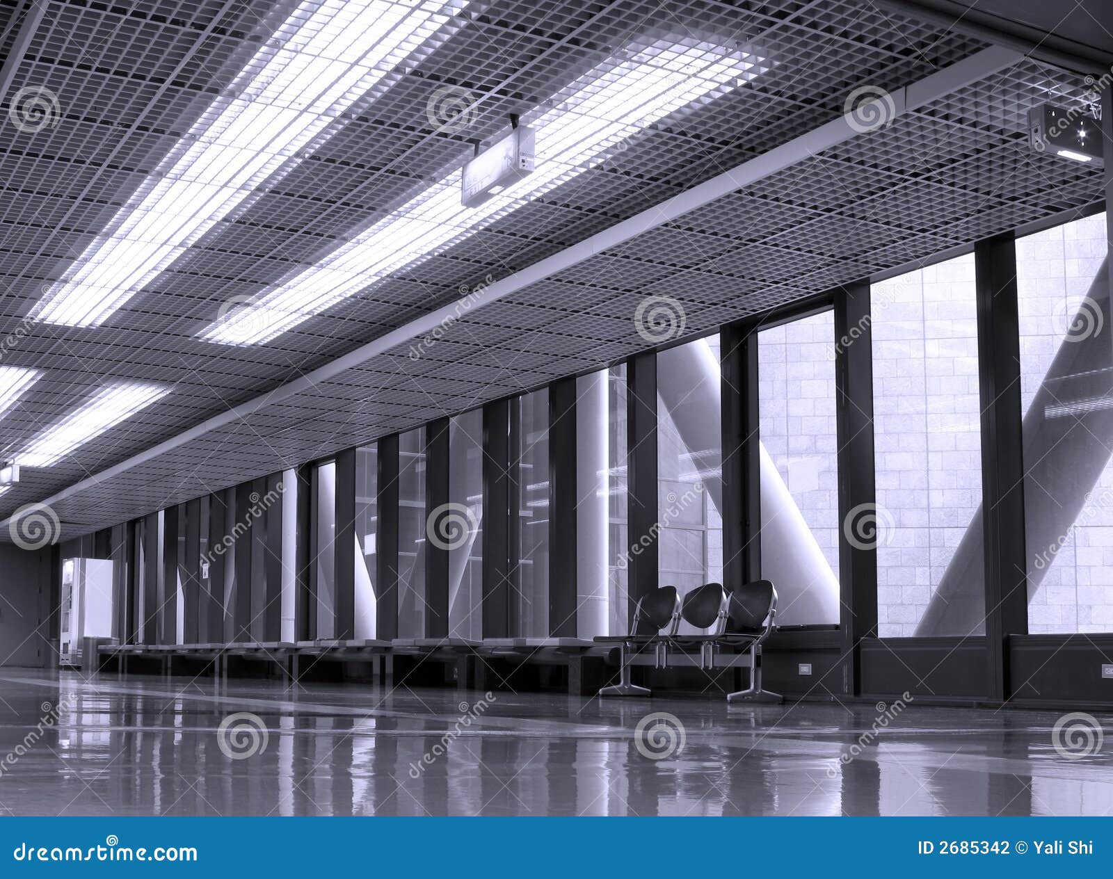 Modern Interior View stock photo. Image of floor, tiles - 2685342
