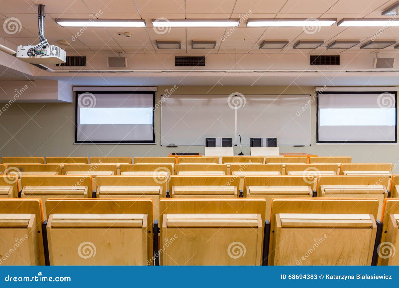 Modern Interior Where Studying is a Pleasure Stock Image - Image of ...