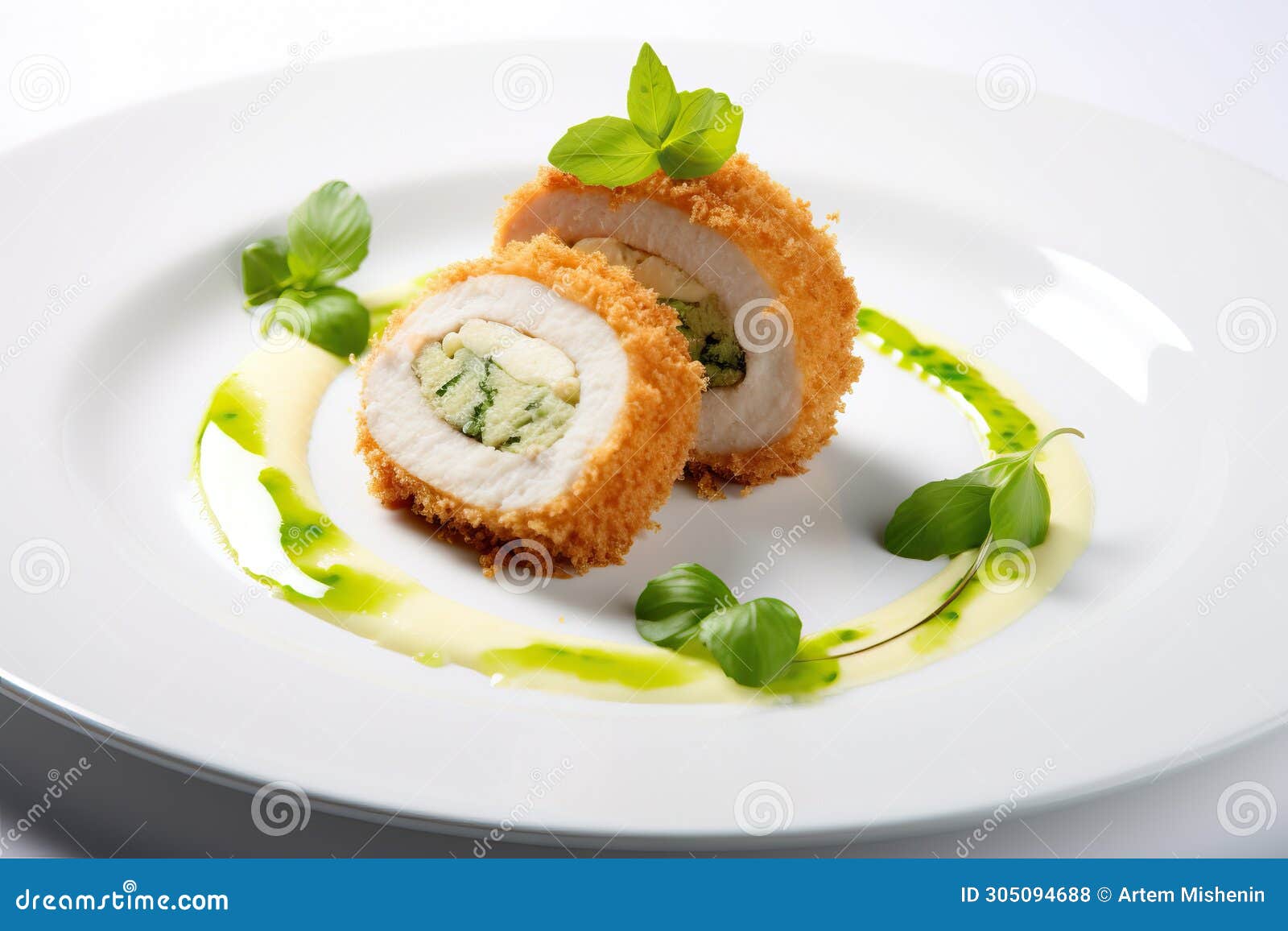 Modern Interpretation of Chicken Kiev: a Contemporary Plating of ...