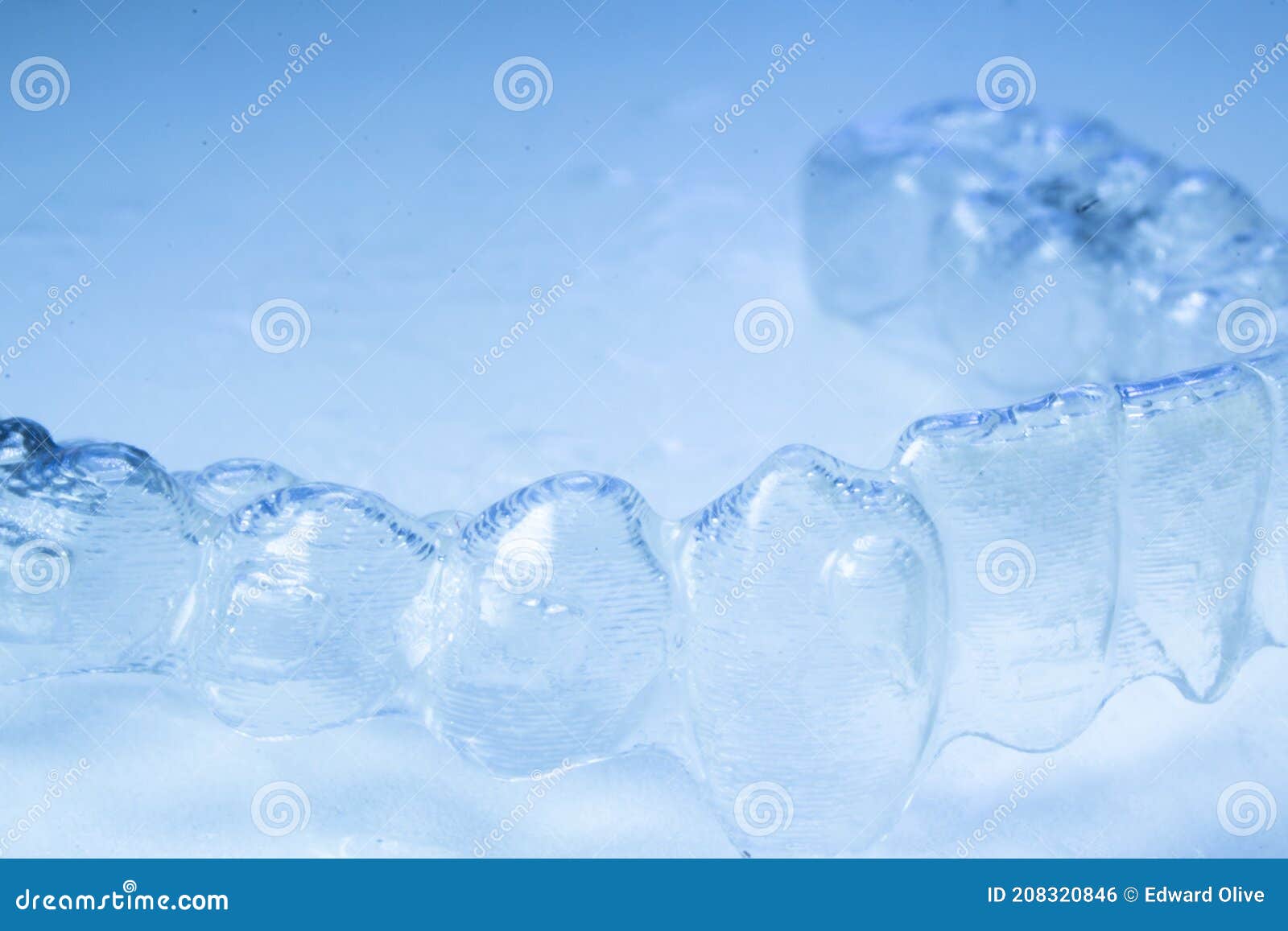 Invisible bracket aligners stock photo. Image of orthodontist - 208320846