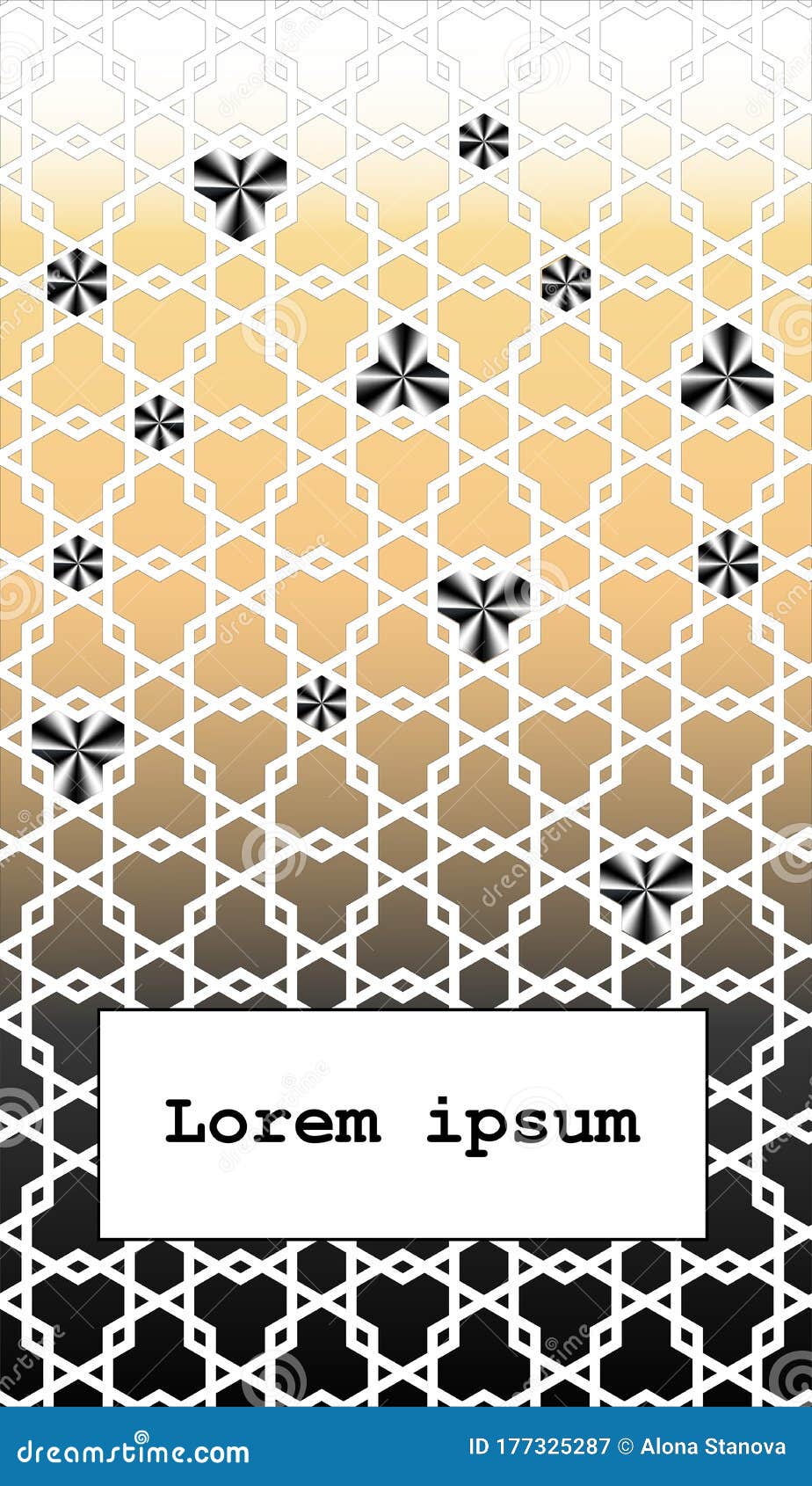 Modern Islamic, Arabic Card Template, Pattern, Background. Stock Vector ...