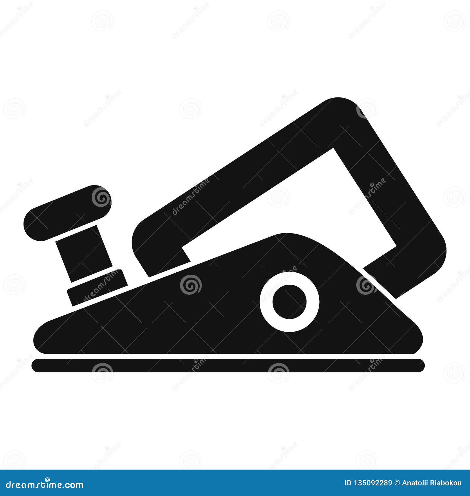 Modern Jack Plane Icon, Simple Style Stock Vector - Illustration of ...