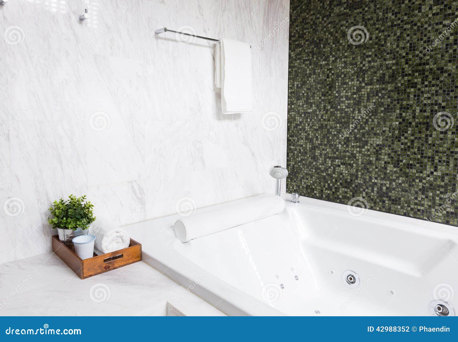 Modern jacuzzi bathtub stock photo. Image of jacuzzi - 42988352