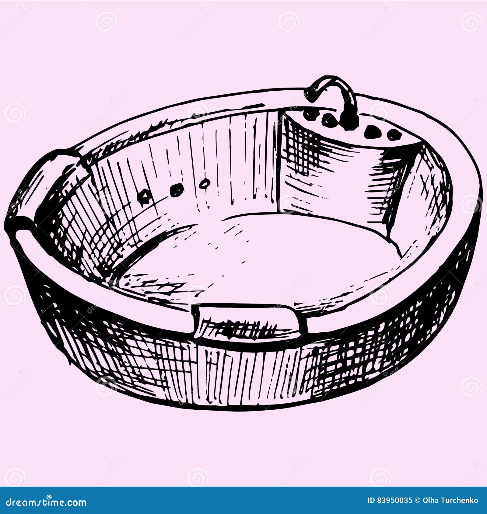 Apartment Jacuzzi Icon, Cartoon Style Vector Illustration ...