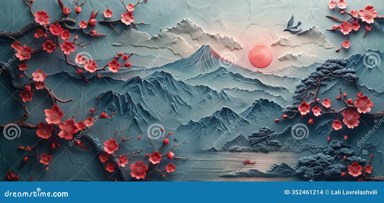 Modern Japanese Tea Room Interior Design With Stone Tile Wall And ...