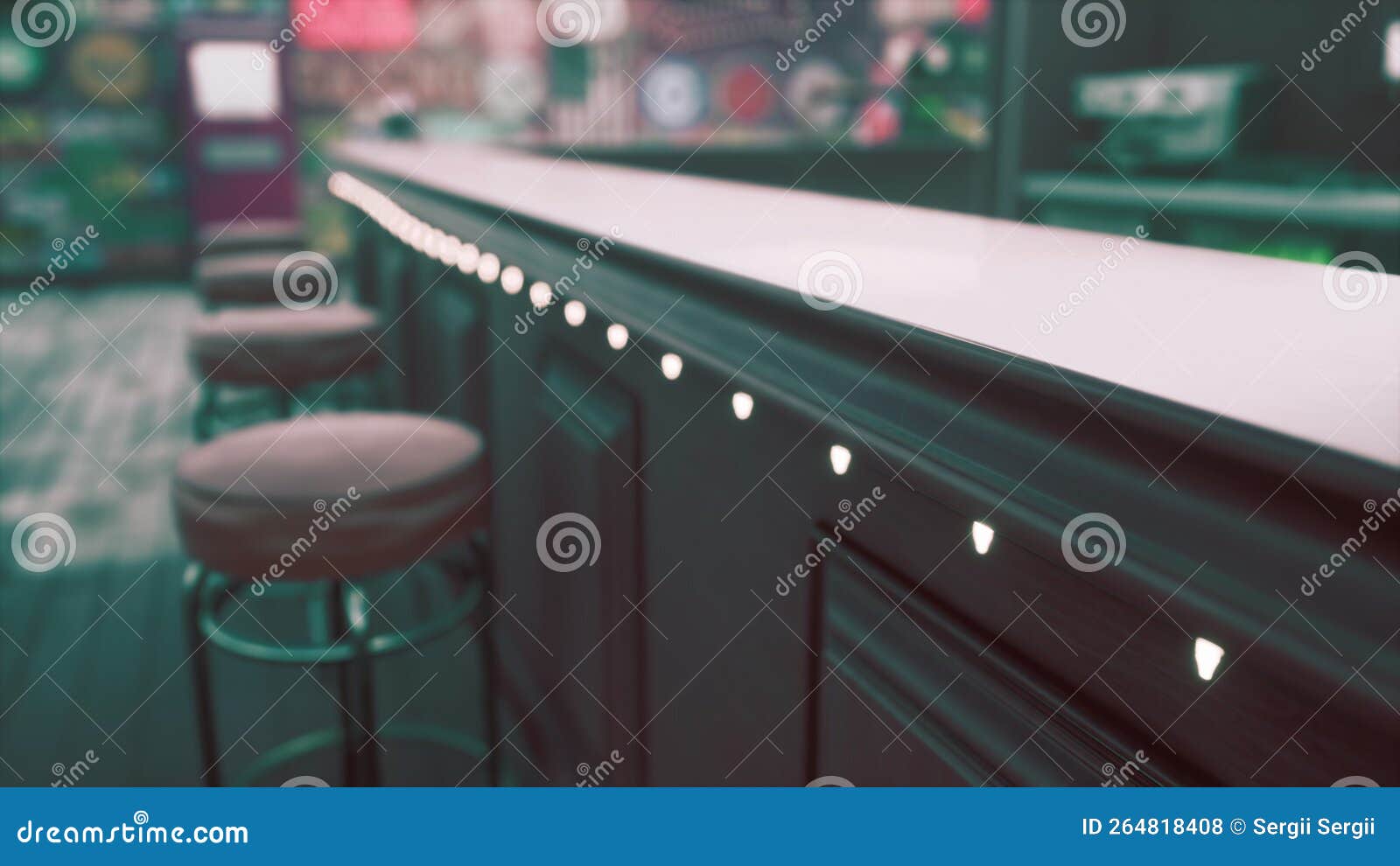 Modern Jazz Bar Interior Design Stock Photo - Image of inside, abstract ...