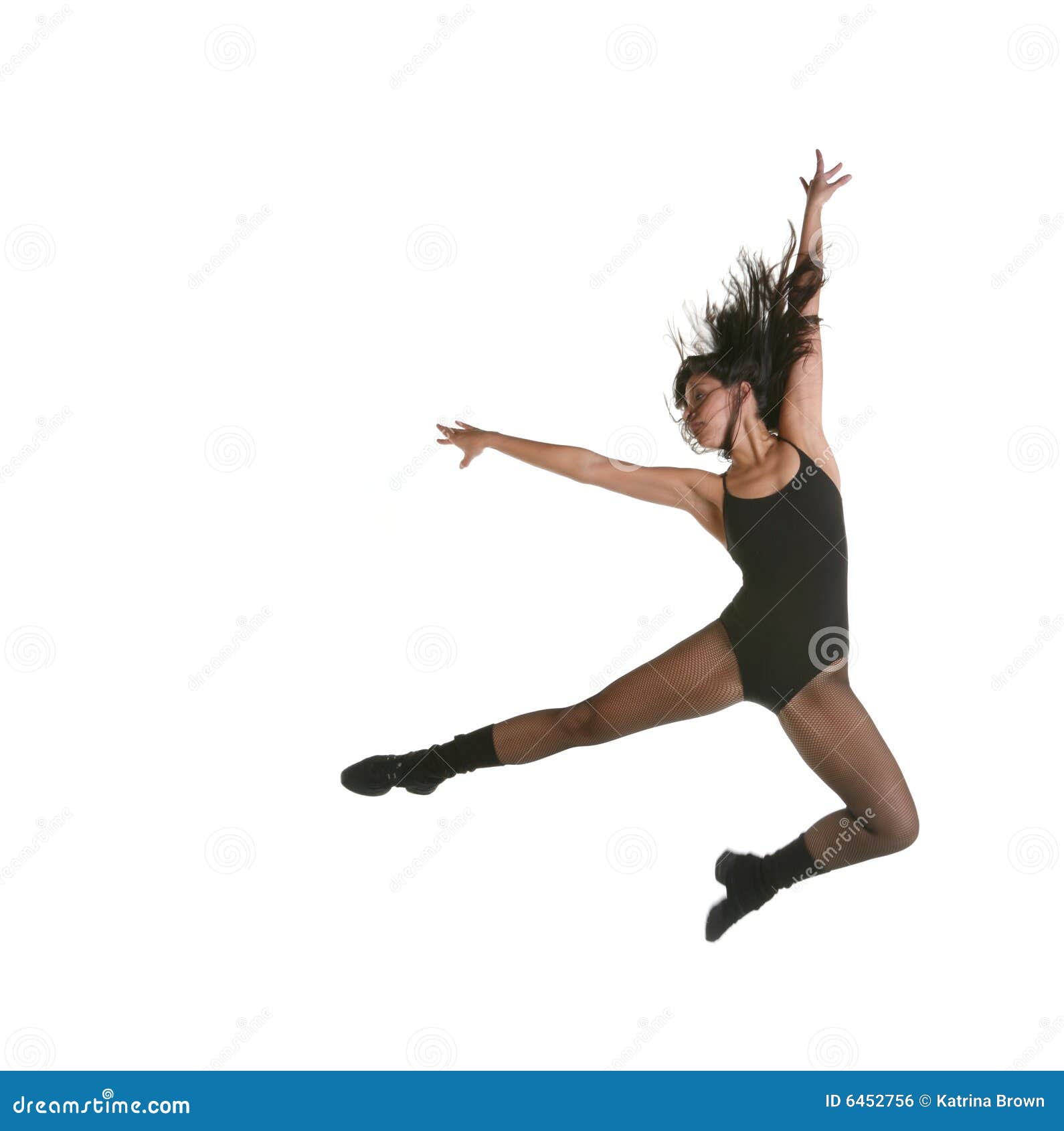 Modern Jazz Street Dancer Jumping Stock Photo - Image of jump, jazz ...