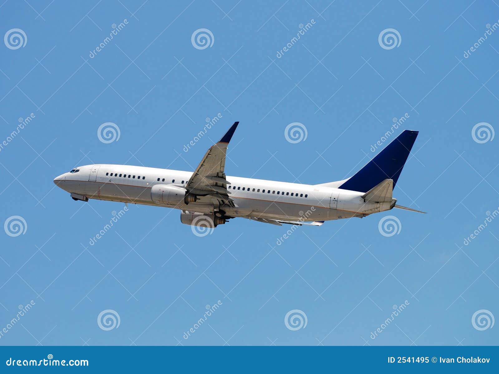 Modern Jet Airplane Taking Off Stock Image - Image of depart, takeoff ...