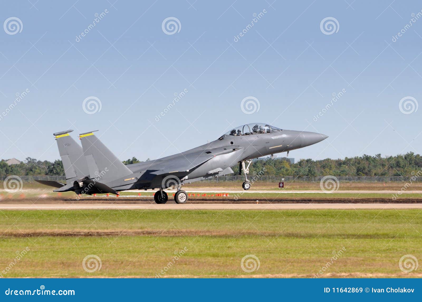 Modern jetfighter stock image. Image of runway, fighter - 11642869