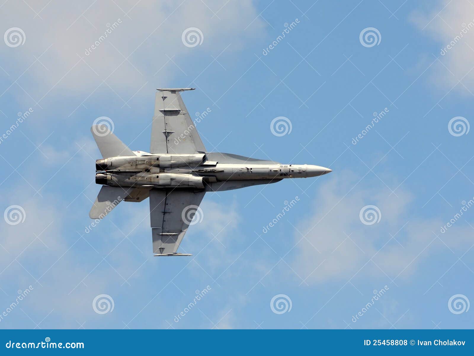 Modern jetfighter stock photo. Image of plane, silhouette - 25458808