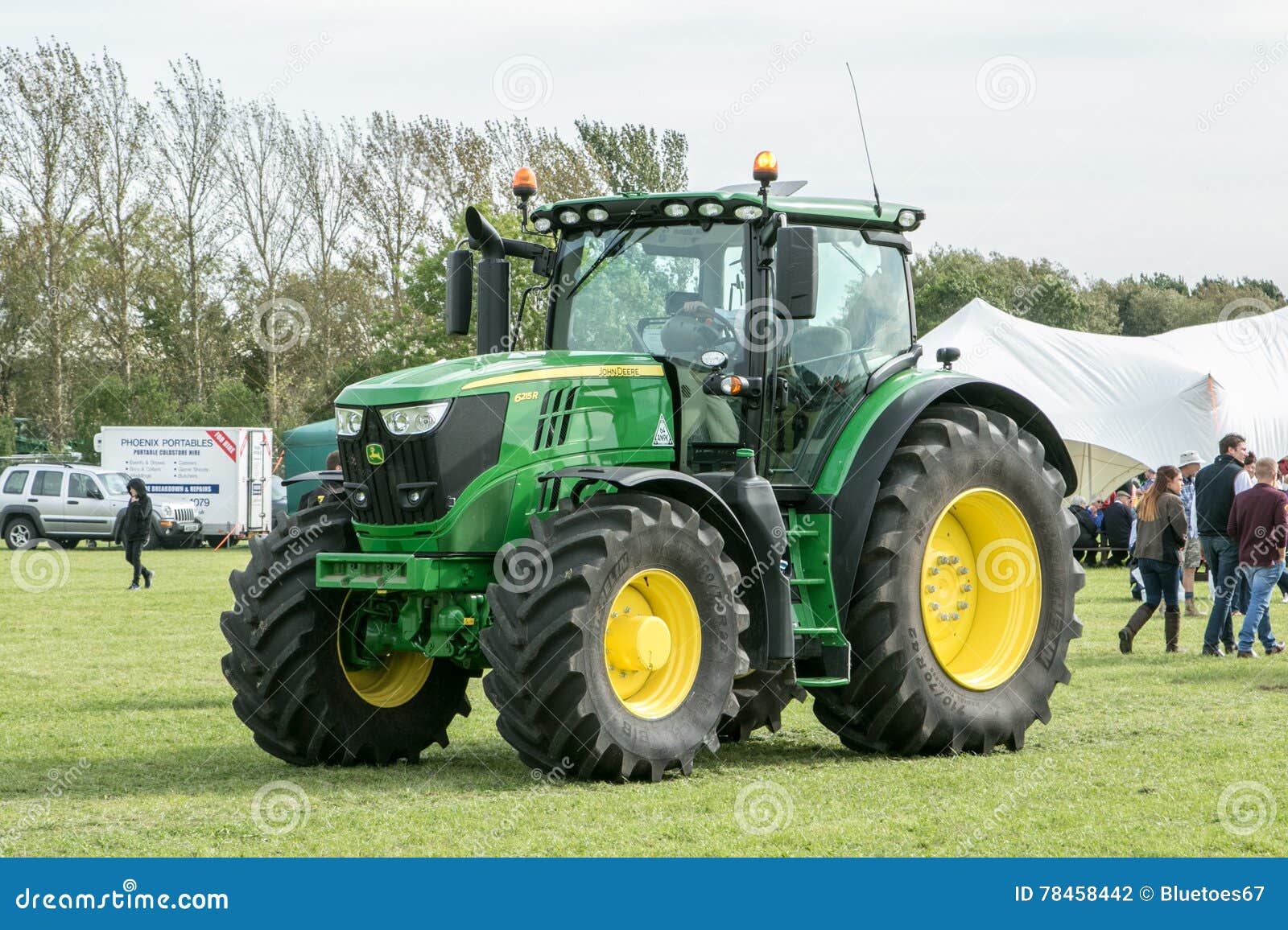 Modern John Deere Tractor Parked at a Show Editorial Photography ...