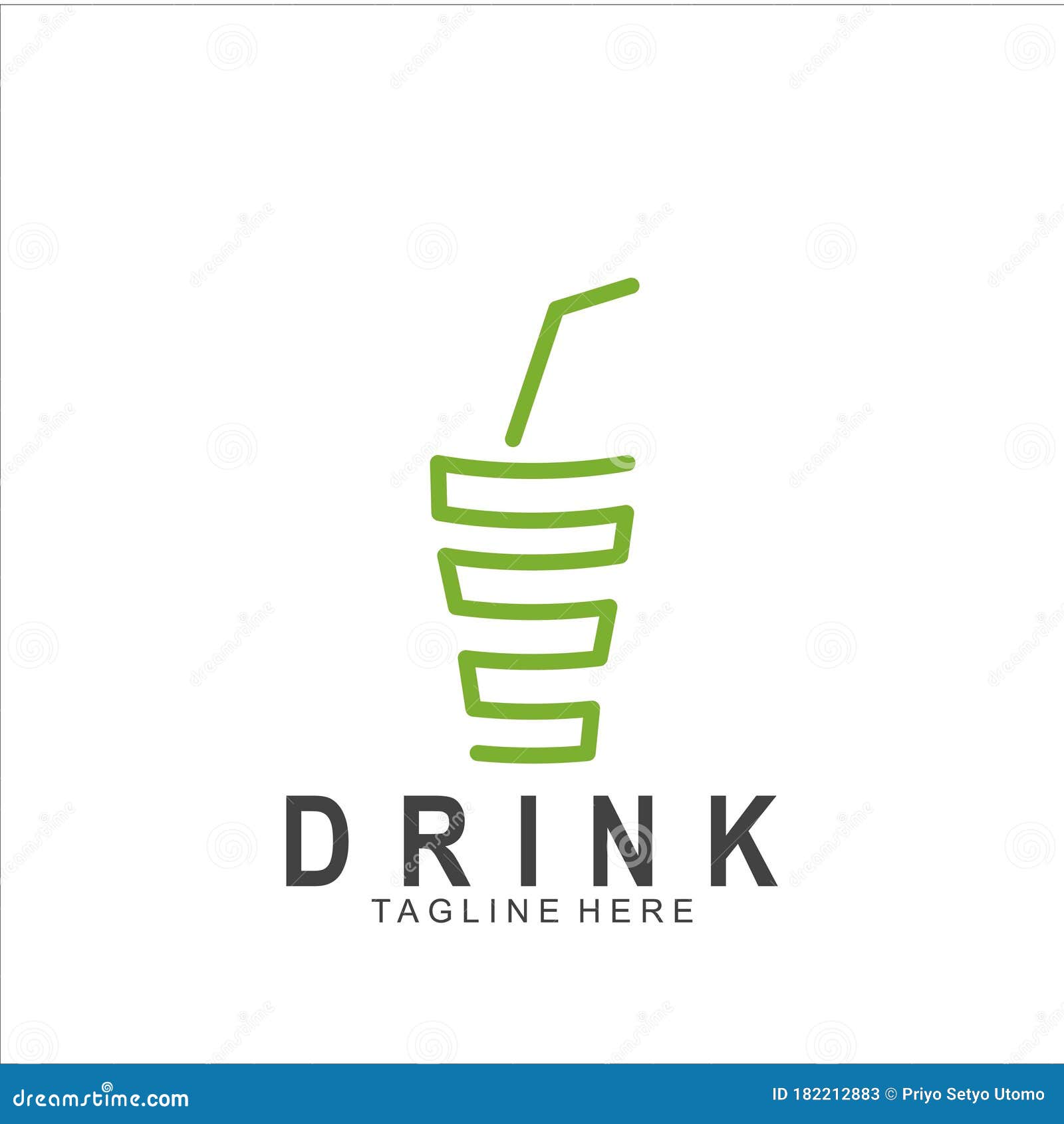 Modern Juice logo design stock illustration. Illustration of grinder ...