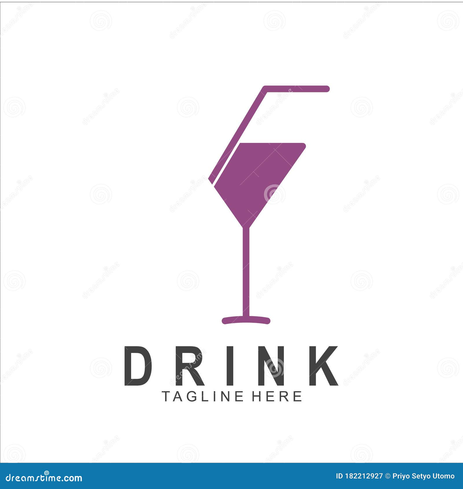 Modern Juice logo design stock illustration. Illustration of modern ...