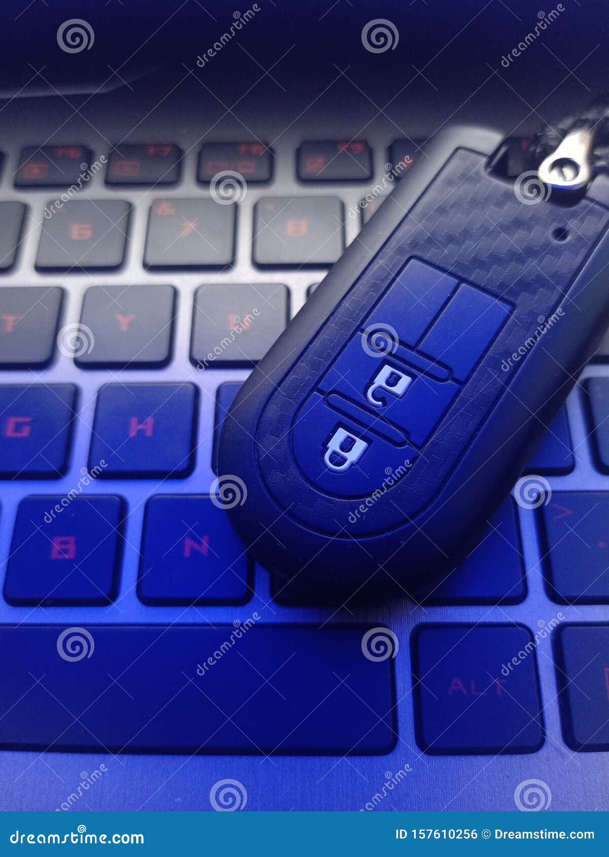 Modern Key stock photo. Image of modern, keyboard, automatic - 157610256