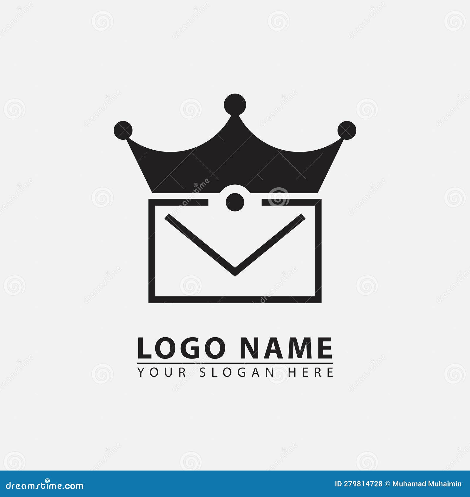 Modern King Letter Logo Icon Stock Vector - Illustration of symbol ...
