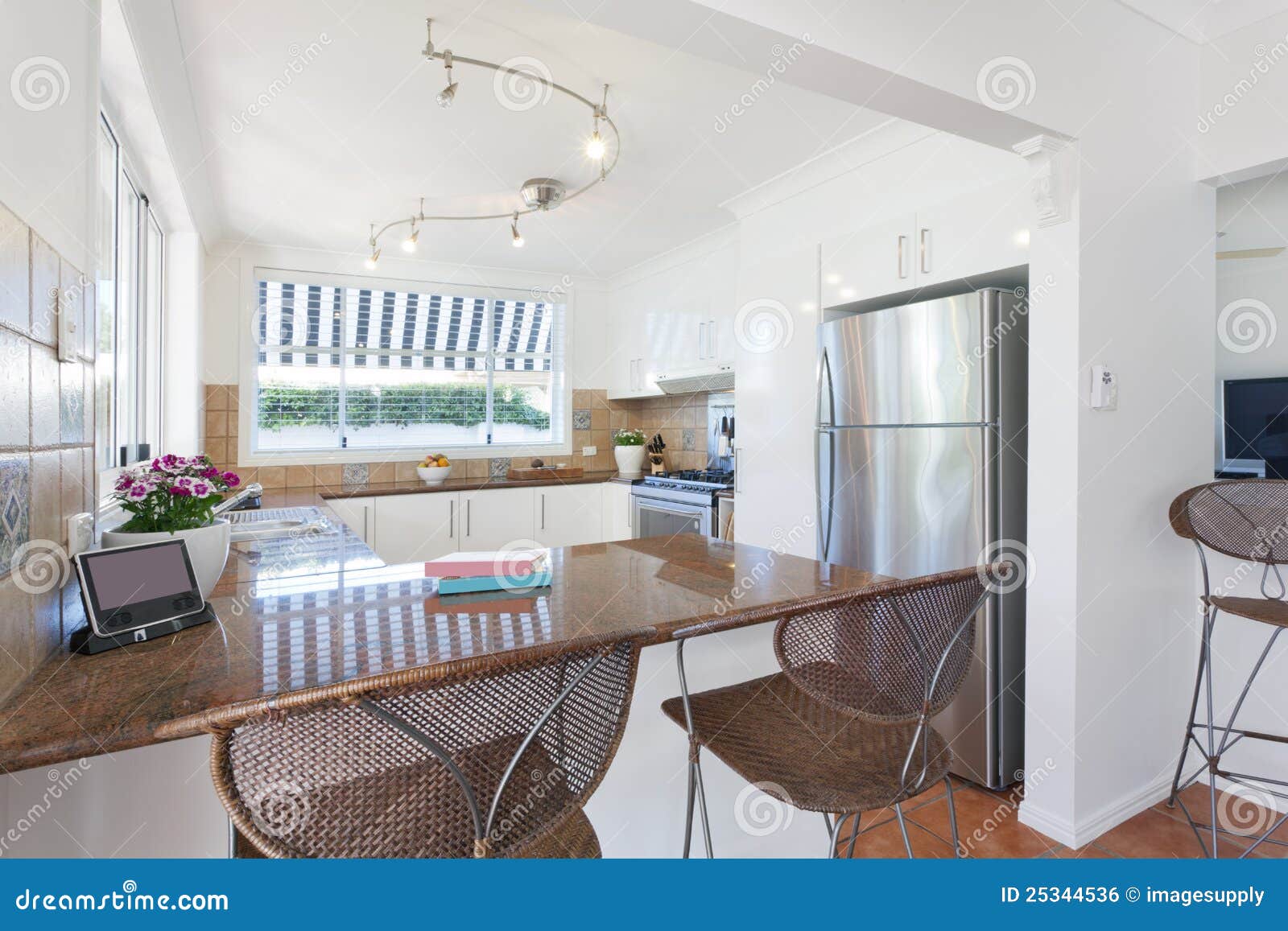 Modern kitchen stock photo. Image of oven, lifestyle - 25344536