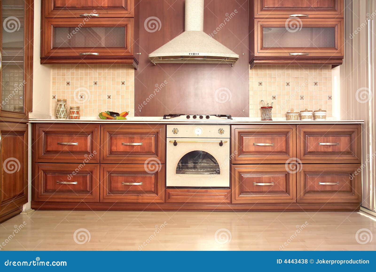Modern Kitchen stock photo. Image of domestic, modern - 4443438