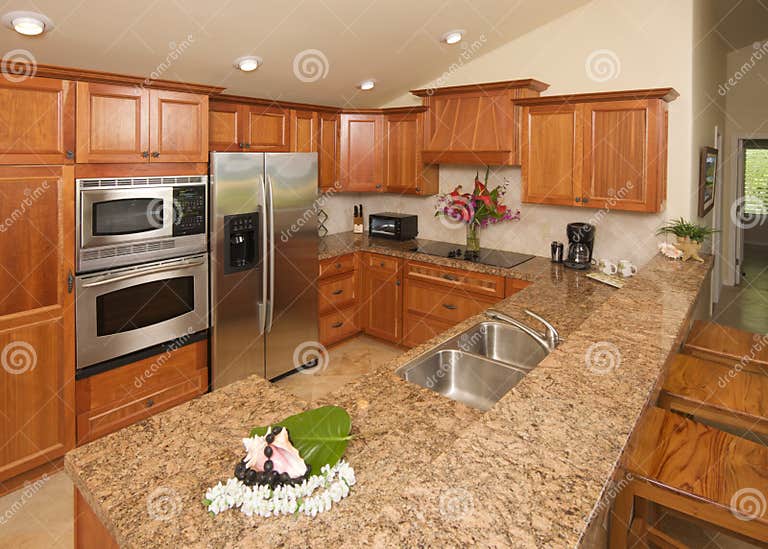 Modern Kitchen stock photo. Image of modern, design, dining - 5549752