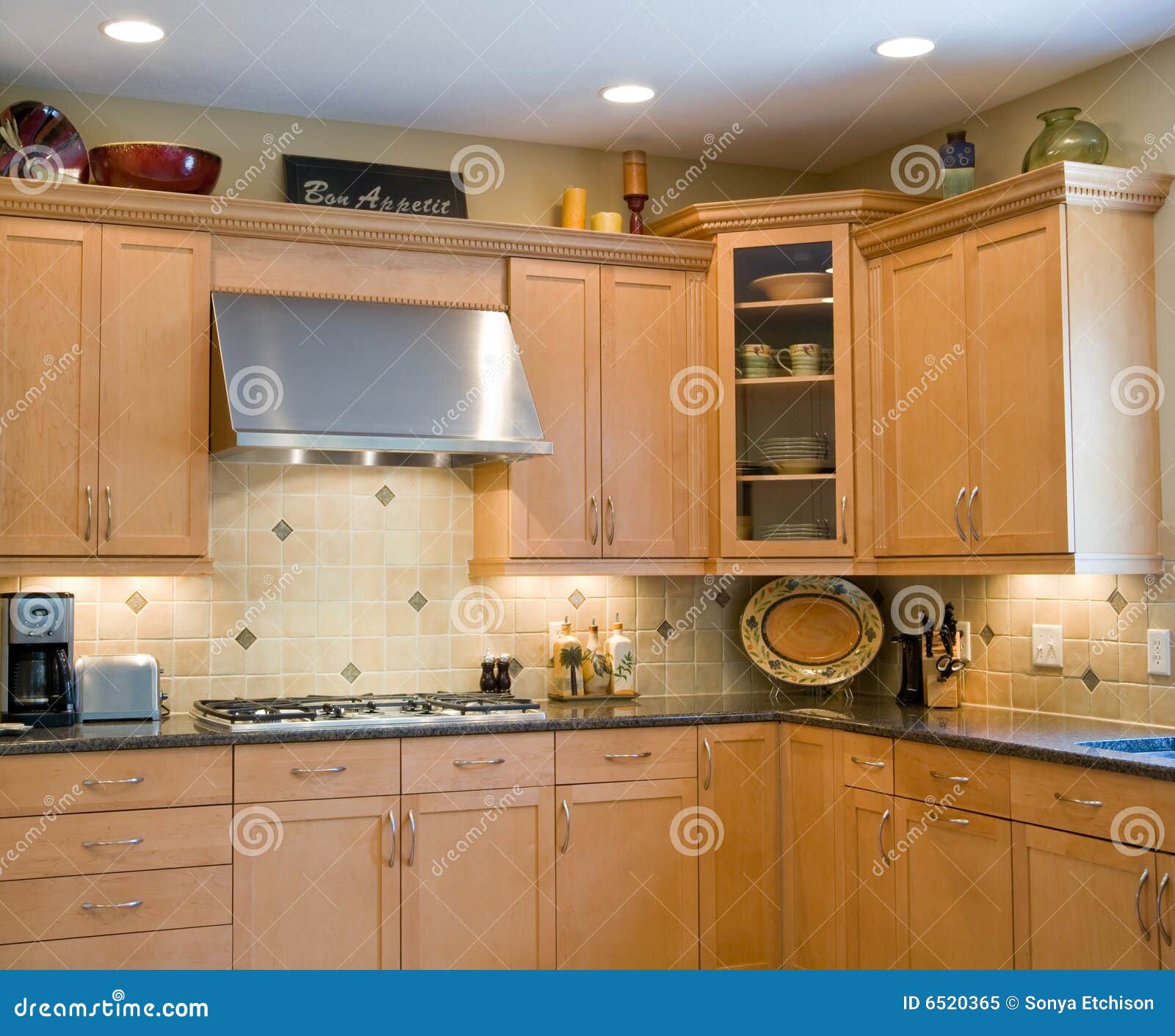 Modern Kitchen stock image. Image of home, homes, kitchen - 6520365