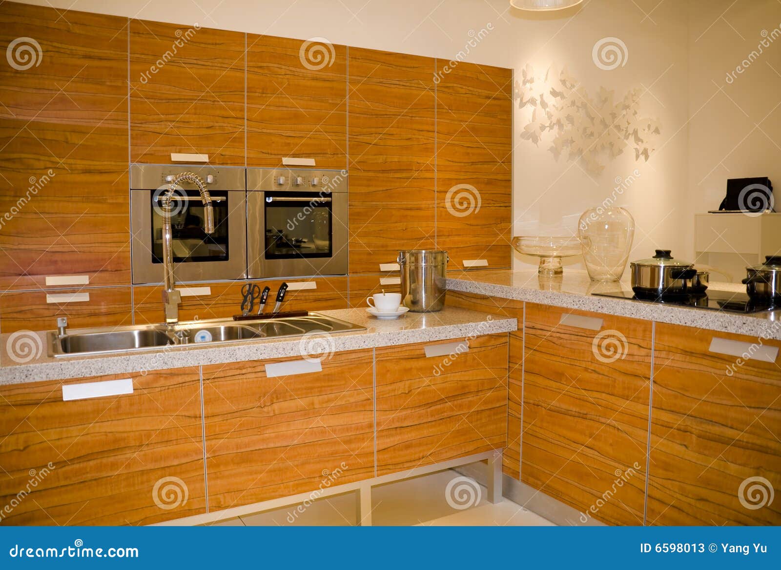 Modern Kitchen stock image. Image of modern, oven, gourmet - 6598013