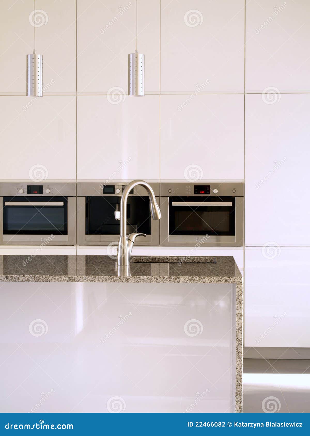 Modern kitchen close-up stock photo. Image of granite - 22466082