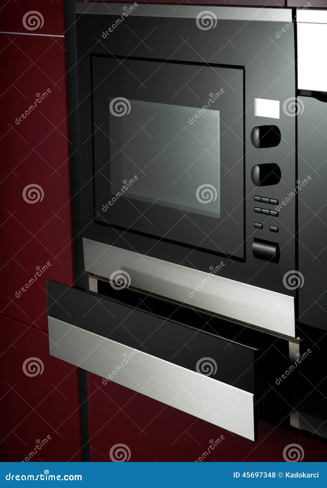 Modern kitchen stock photo. Image of handle, equipments - 45697348