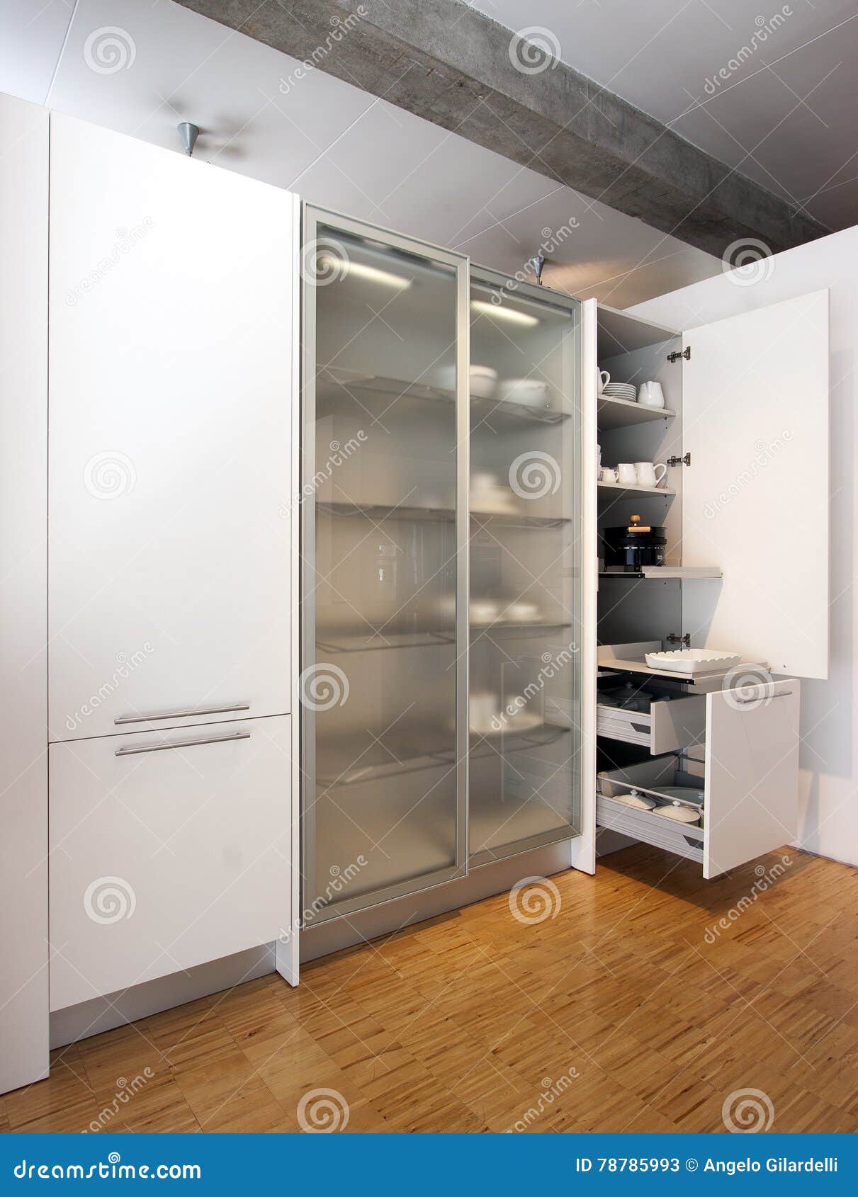 Modern kitchen, detail stock image. Image of product - 78785993