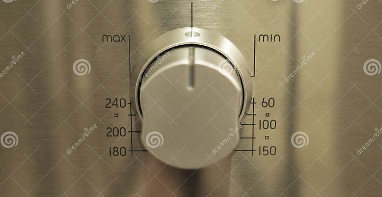 Modern Kitchen Has an Oven and the Control Panel Stock Photo - Image of ...
