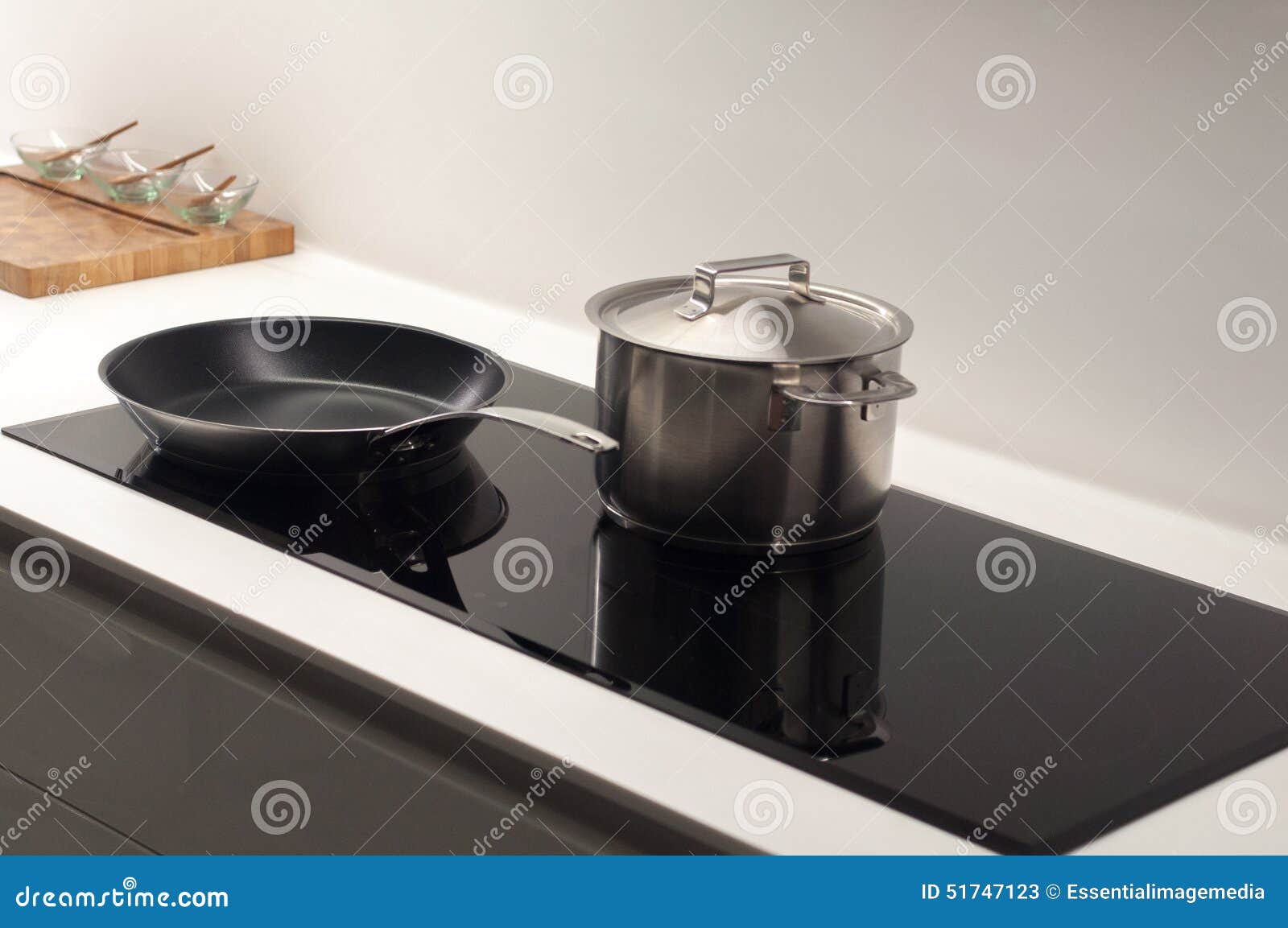 Modern Kitchen Hob stock image. Image of contemporary - 51747123