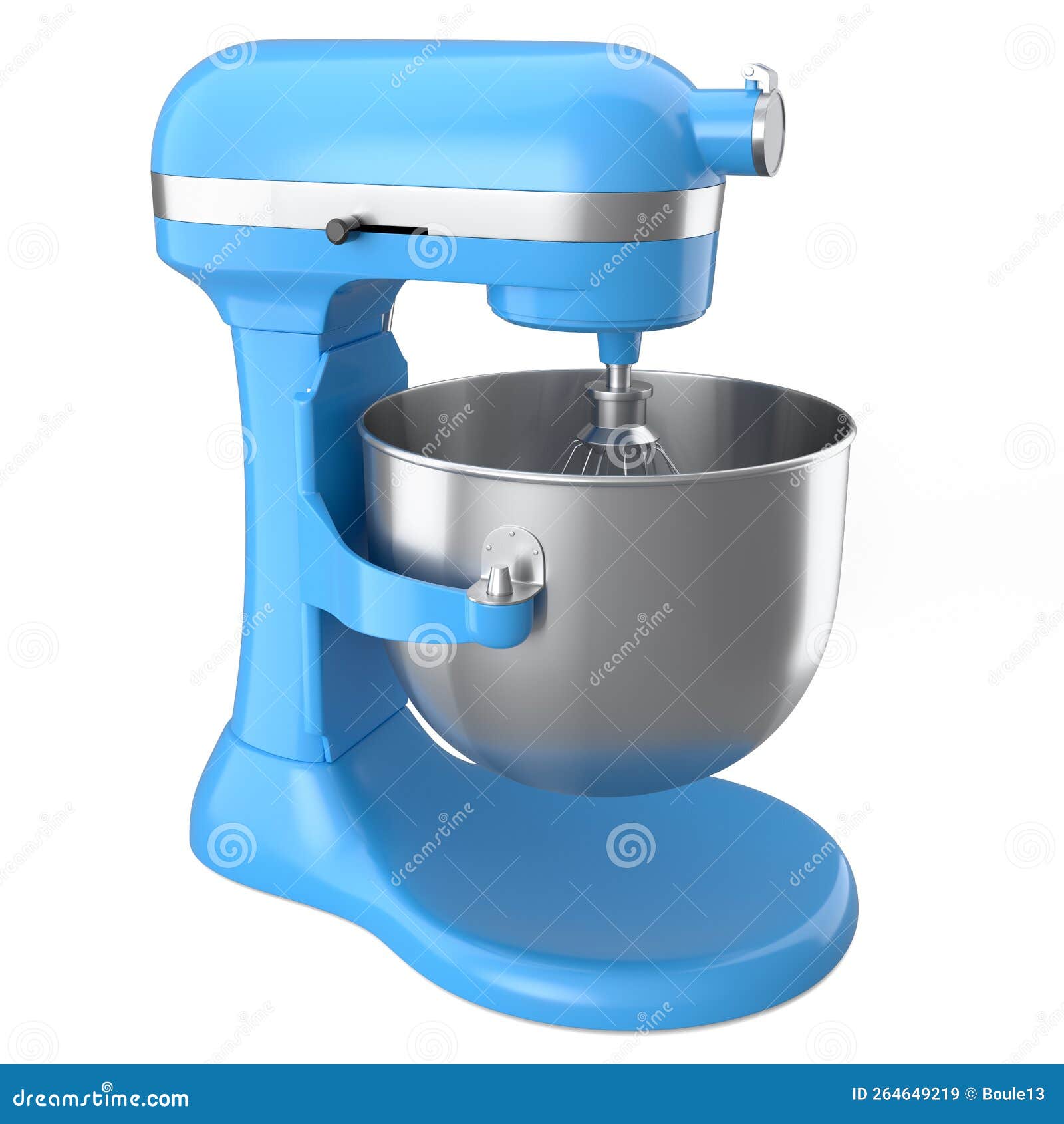 Modern Kitchen Mixer for Cooking, Blending and Mixing on White ...