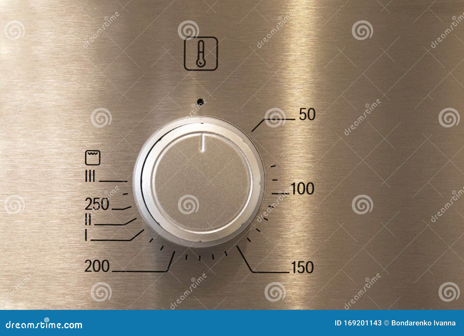 Modern Kitchen Stove Control Panel Close Up Stock Image - Image of ...