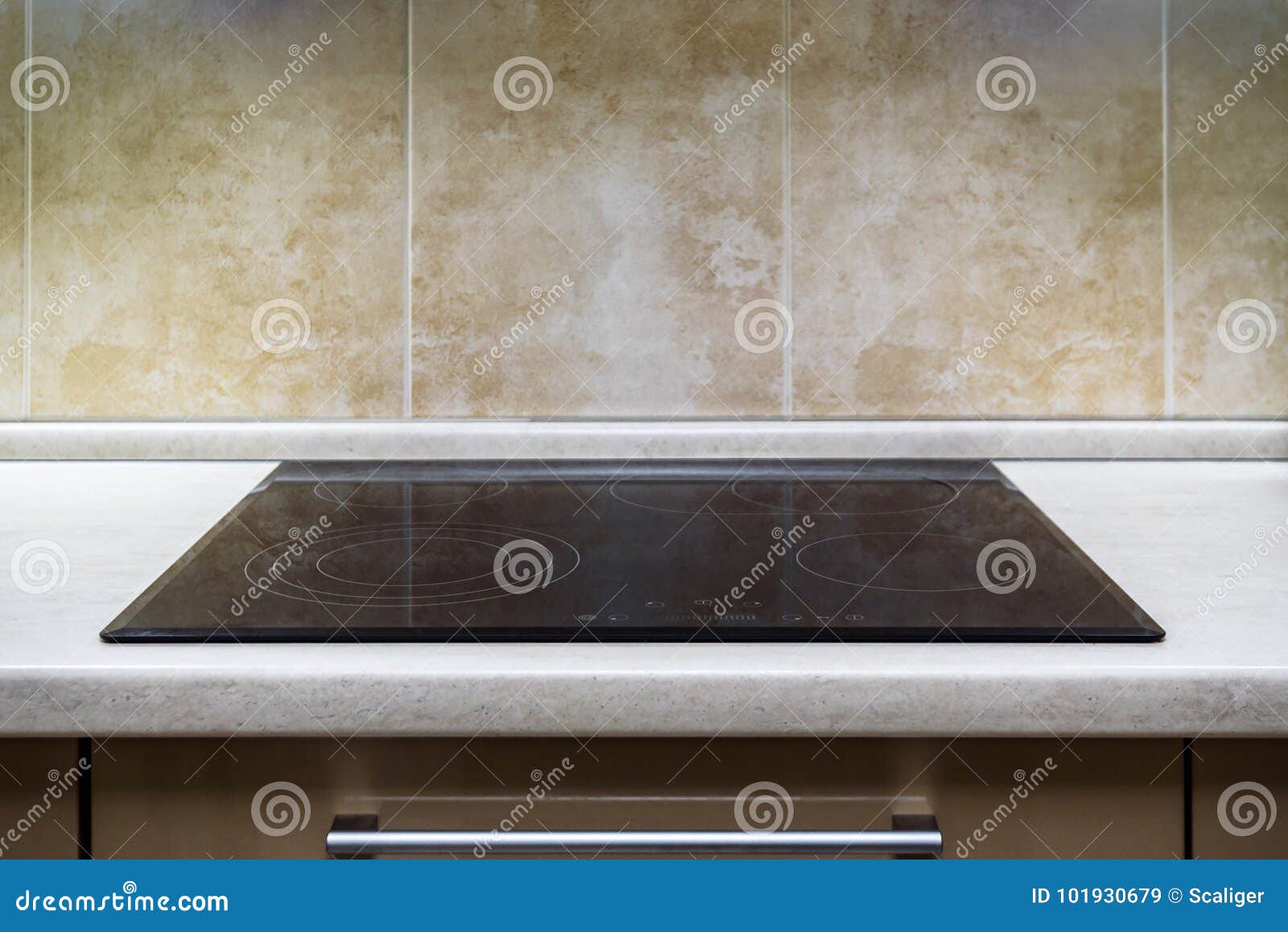 Modern kitchen stove stock image. Image of touch, equipment - 101930679