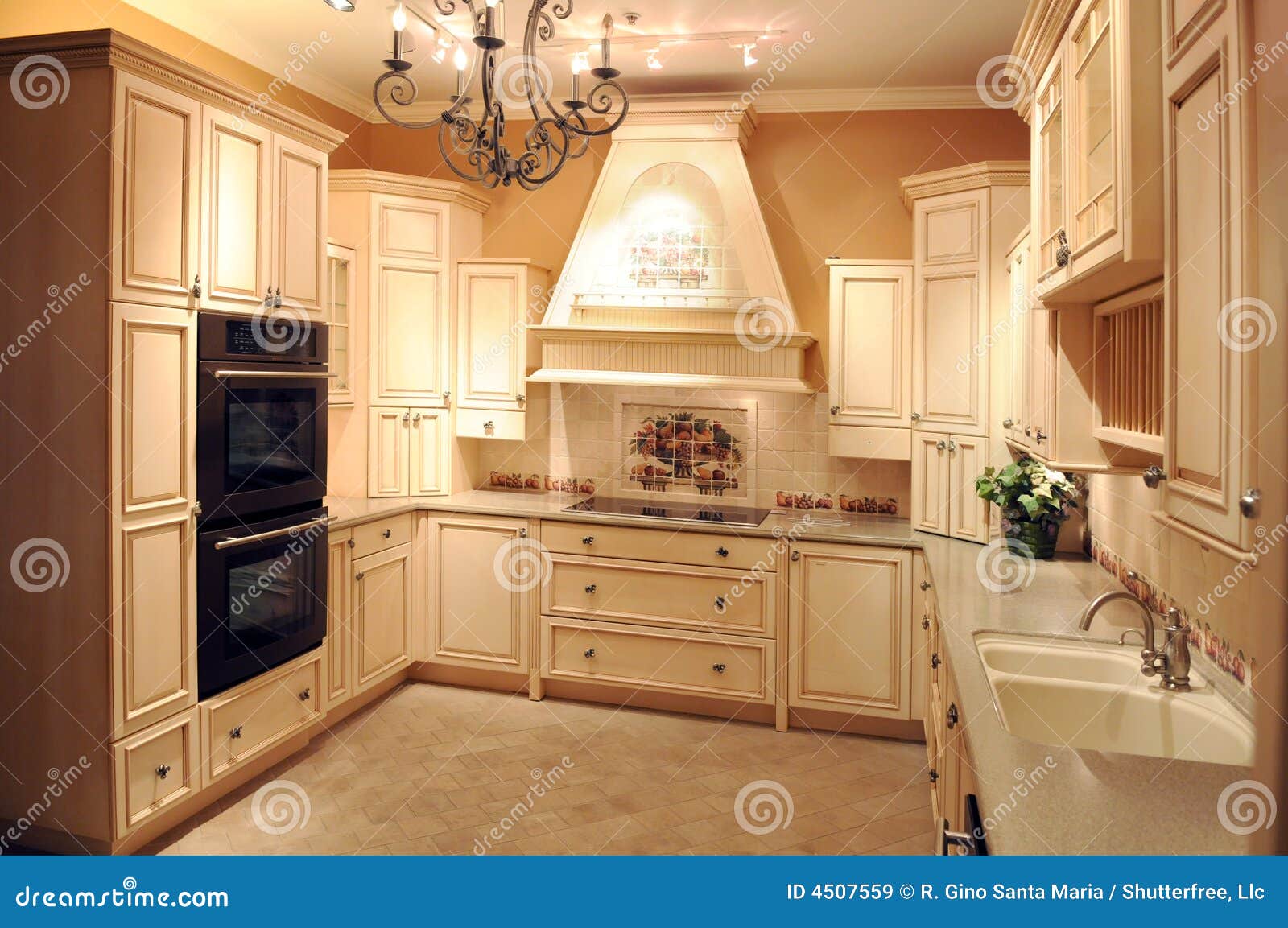 Modern Kitcken stock image. Image of design, contemporary - 4507559