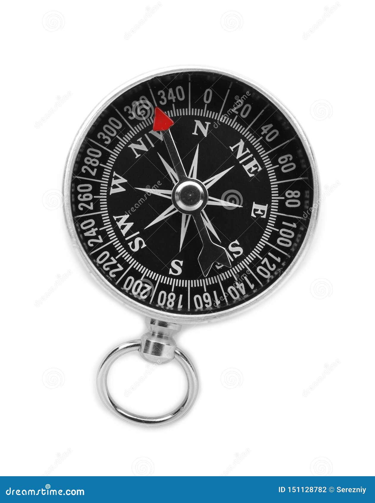 Modern Kompas Op Witte Achtergrond Stock Foto - Image of seizoen, kleur ...