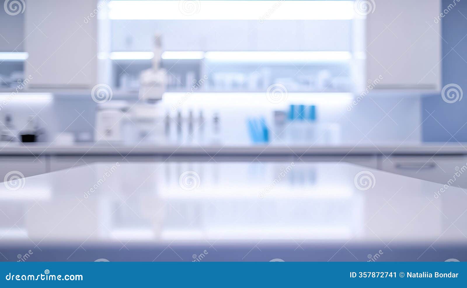 Modern Laboratory Interior with Scientific Equipment and White ...