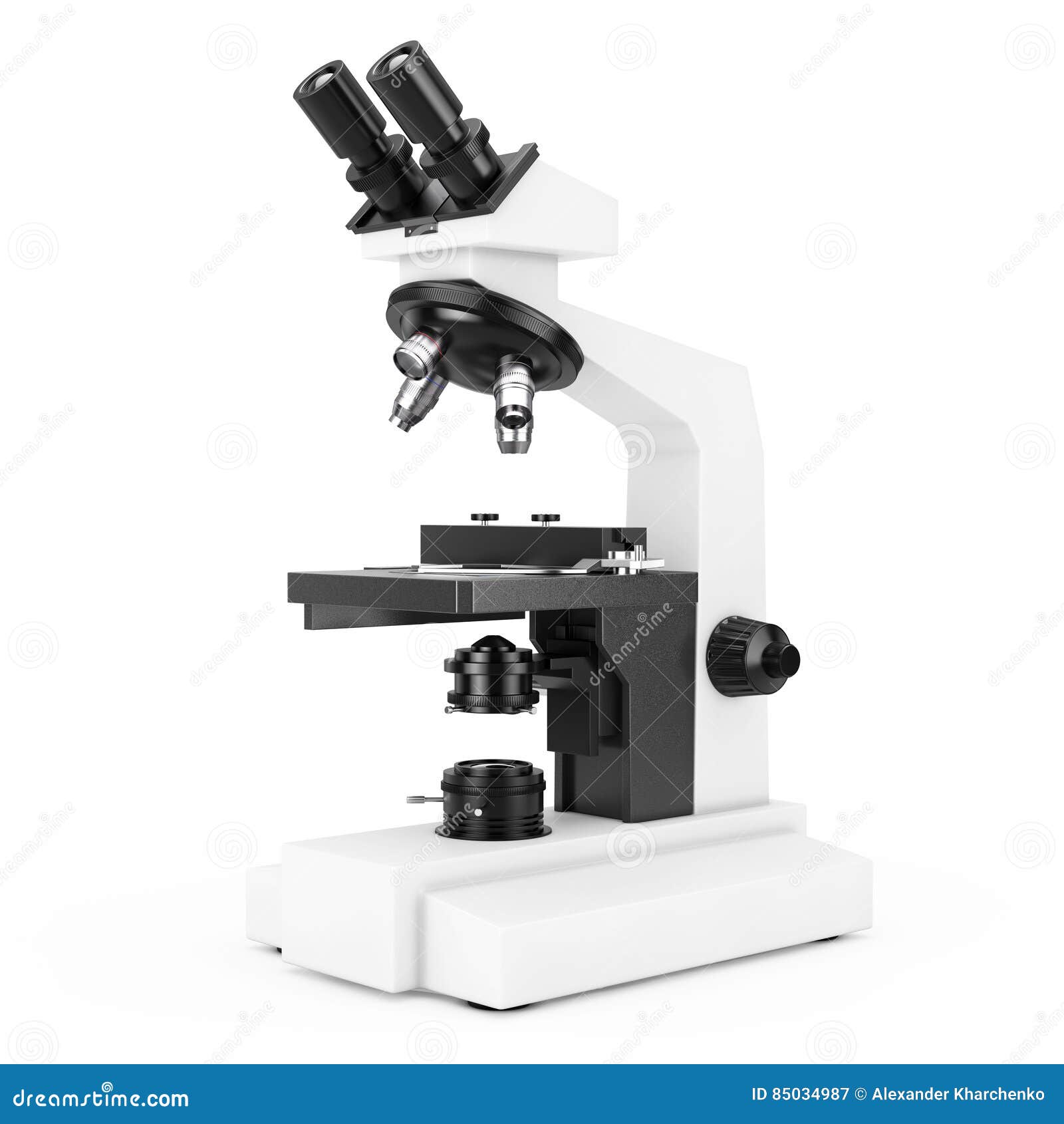 Laboratory Microscope Royalty-Free Cartoon | CartoonDealer.com #11947529