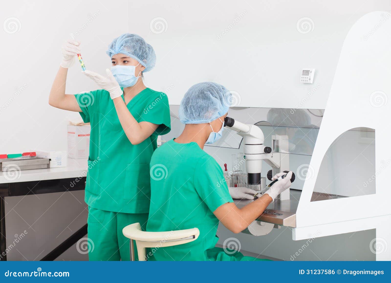 Modern laboratory stock photo. Image of posing, molecular - 31237586