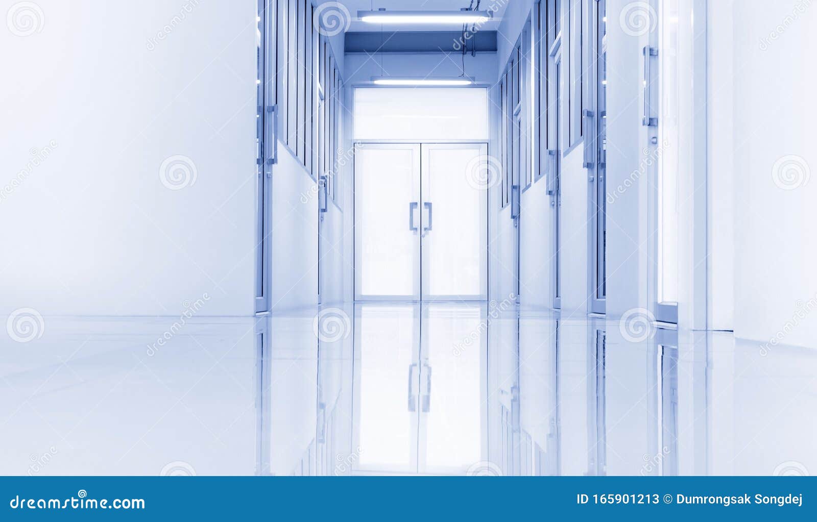 Modern Laboratory or Workplace Interior with Lighting from Gateway ...