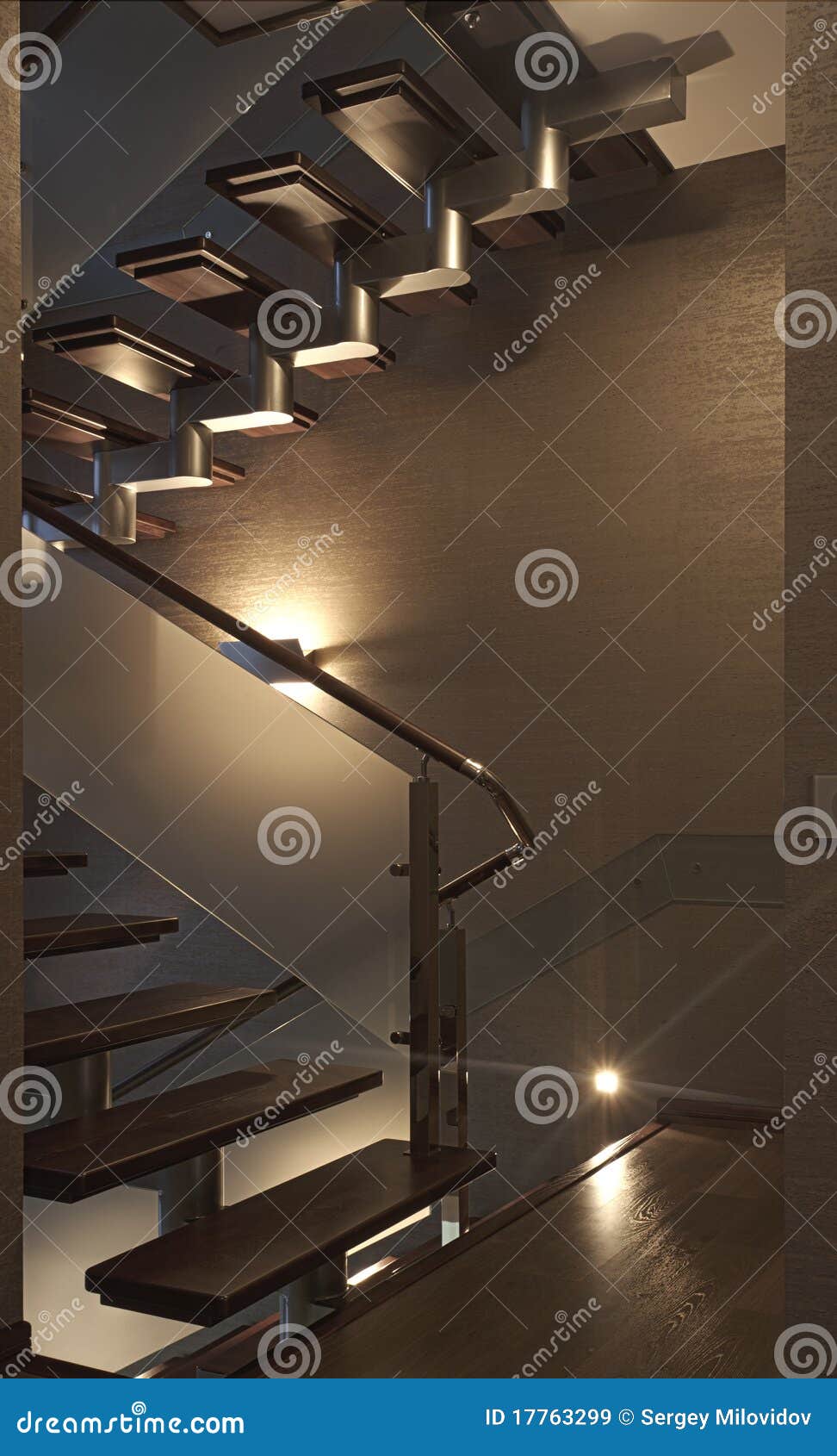 Modern ladder stock image. Image of construction, house - 17763299