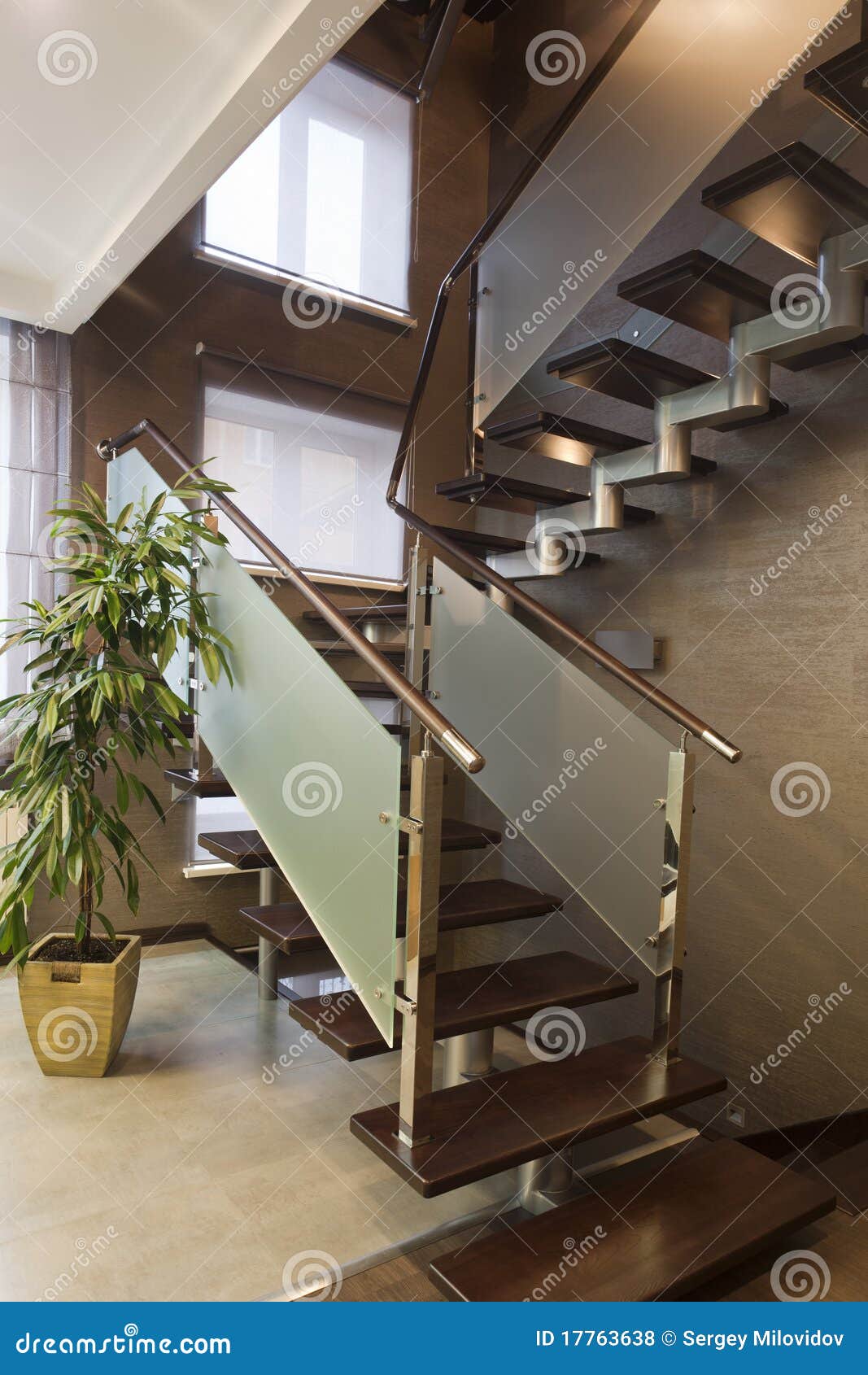 Modern Ladder Royalty-Free Stock Image | CartoonDealer.com #17763328