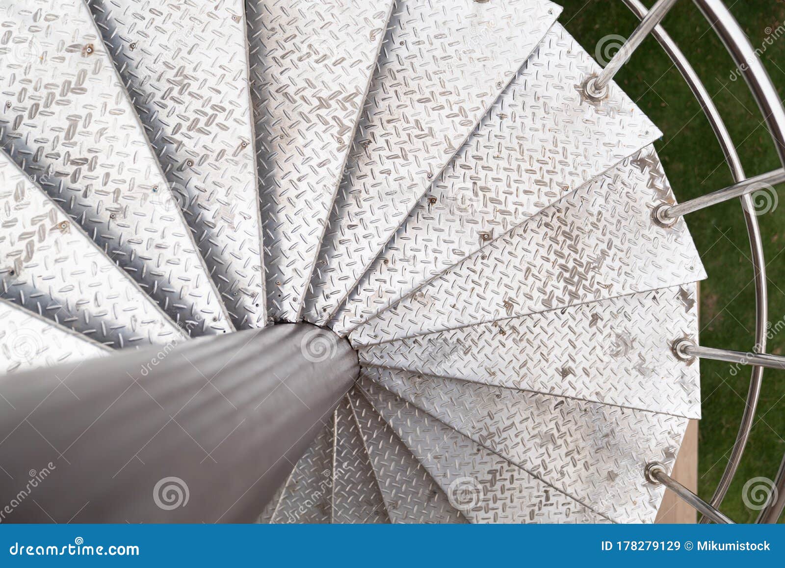 Modern Ladder Building Interior Background Stock Image - Image of ...