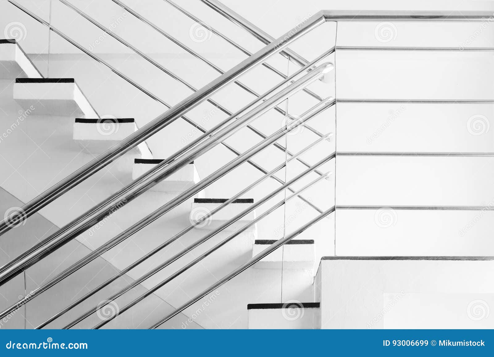 Modern Ladder Building Interior Background Stock Photography ...