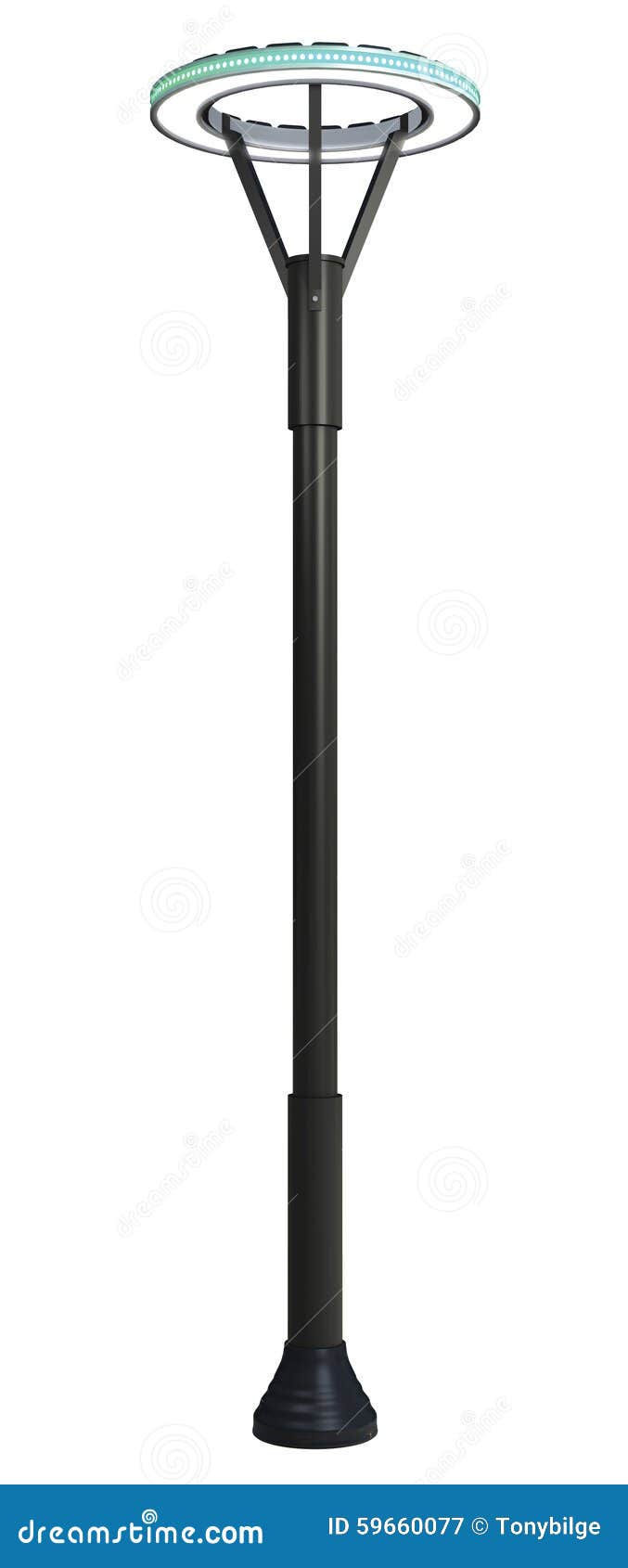 Modern lamp post stock illustration. Illustration of background - 59660077