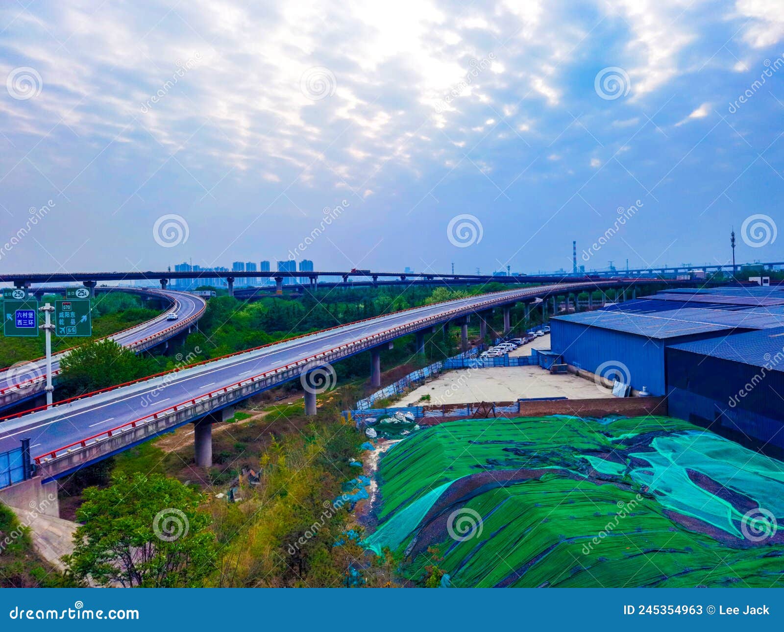 A Modern Land Bridge with Up and Down Layers, Multi-directional Driving ...