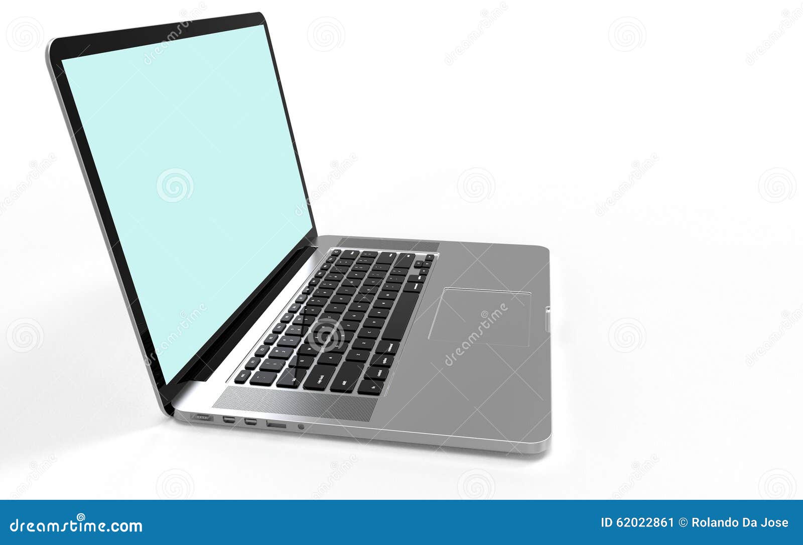 Modern laptop Computer stock image. Image of business - 62022861