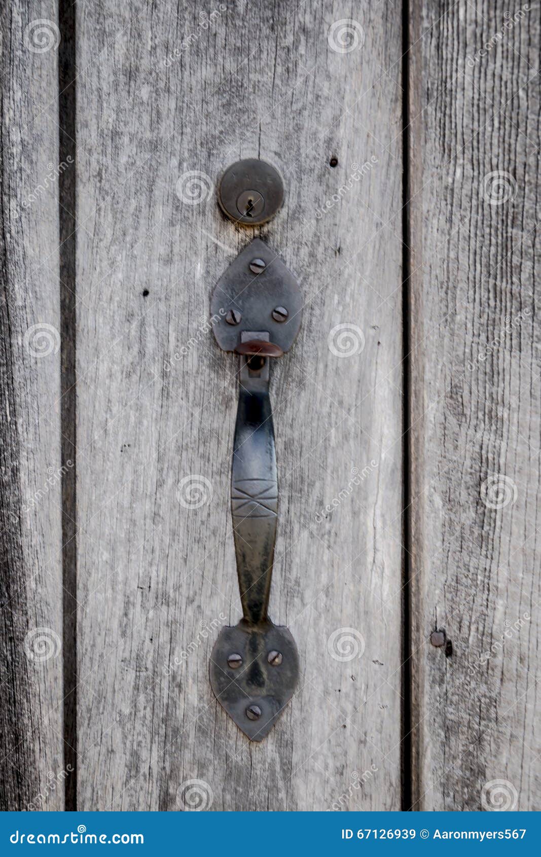 Modern latch stock image. Image of weathered, offset - 67126939