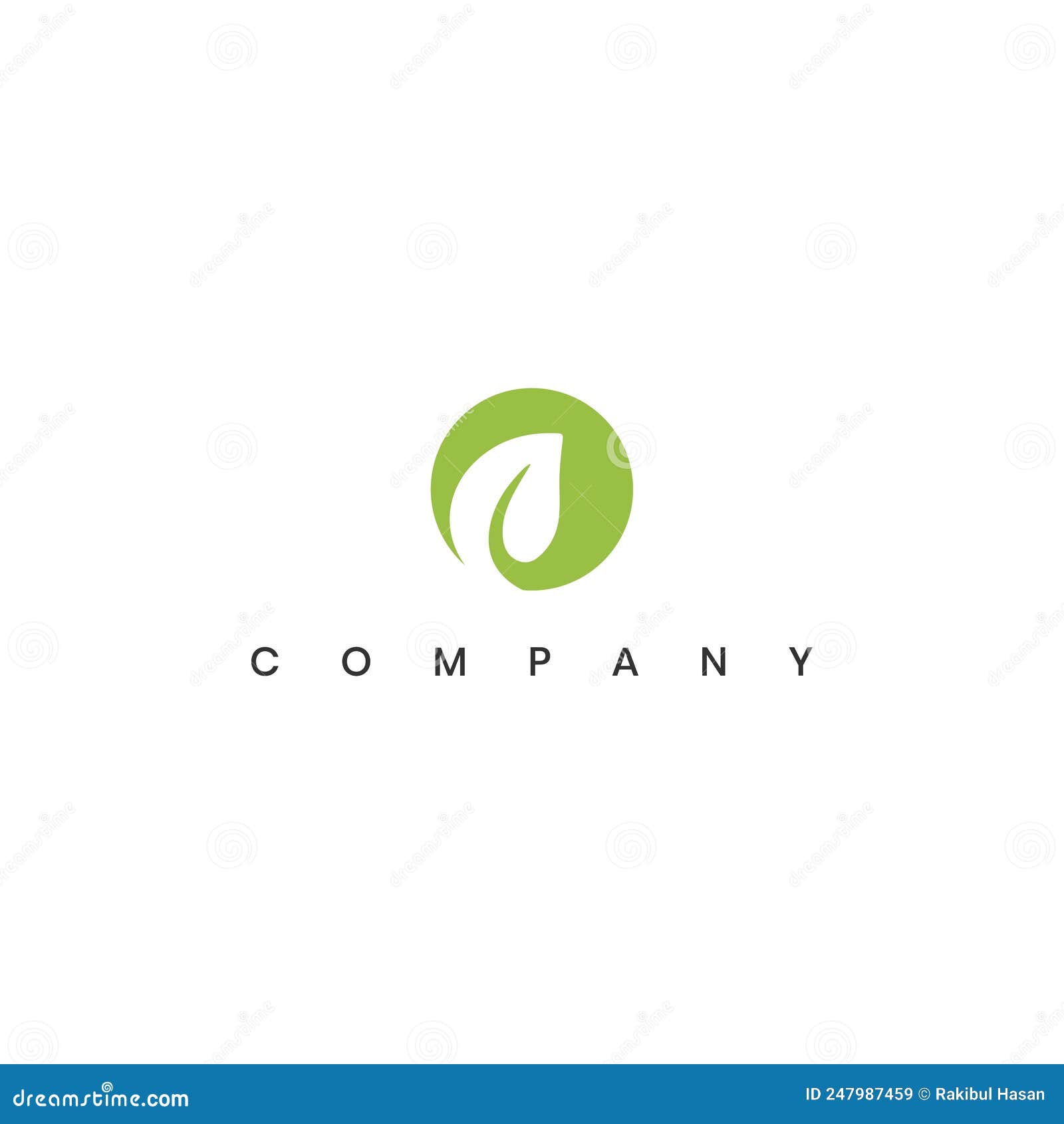 Modern Leaf Logo Design, Vector Leaf, Abstract Emblem, Design Concept ...