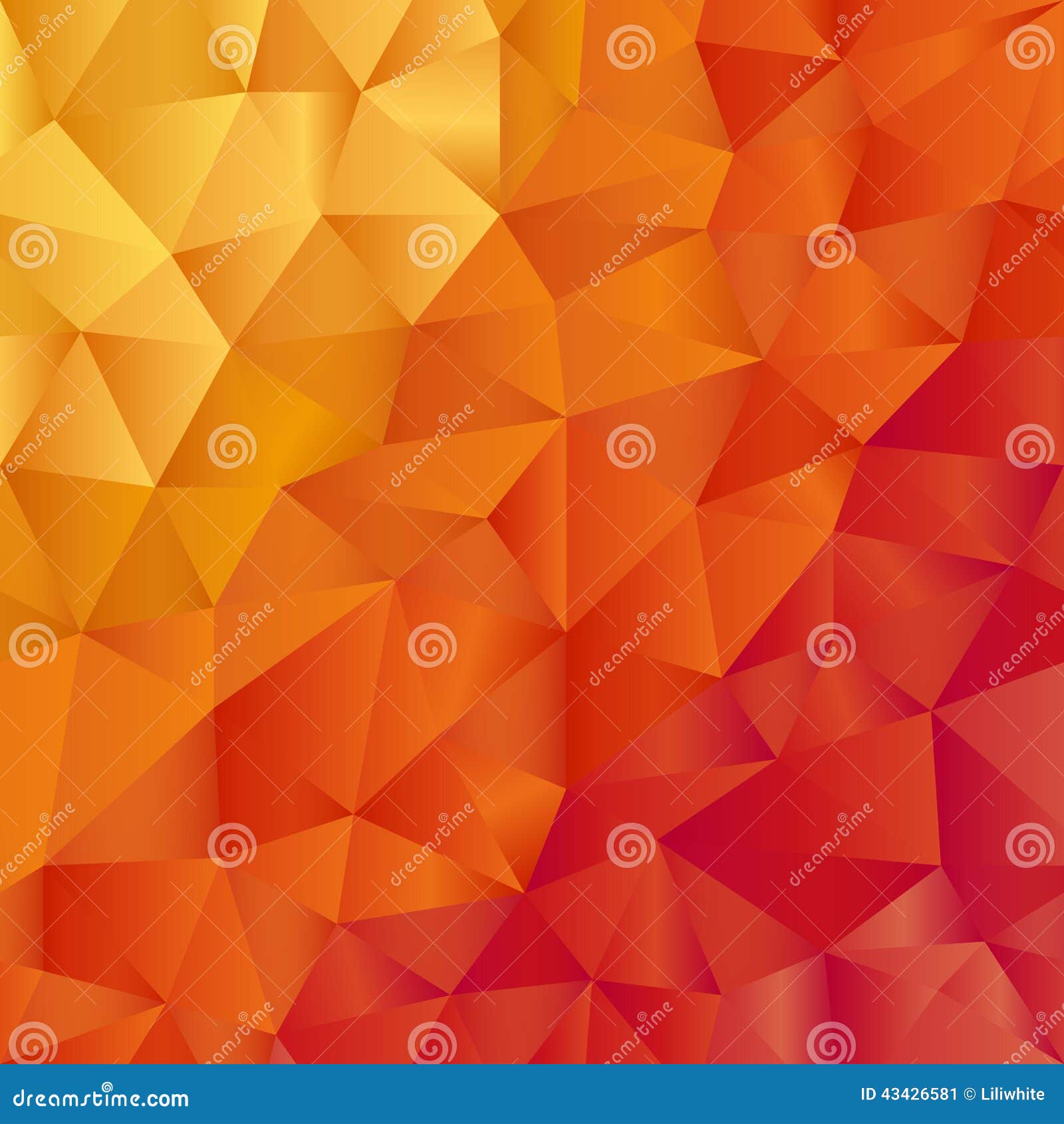 Modern Leaflet Template with Pattern in Warm Color Stock Vector ...