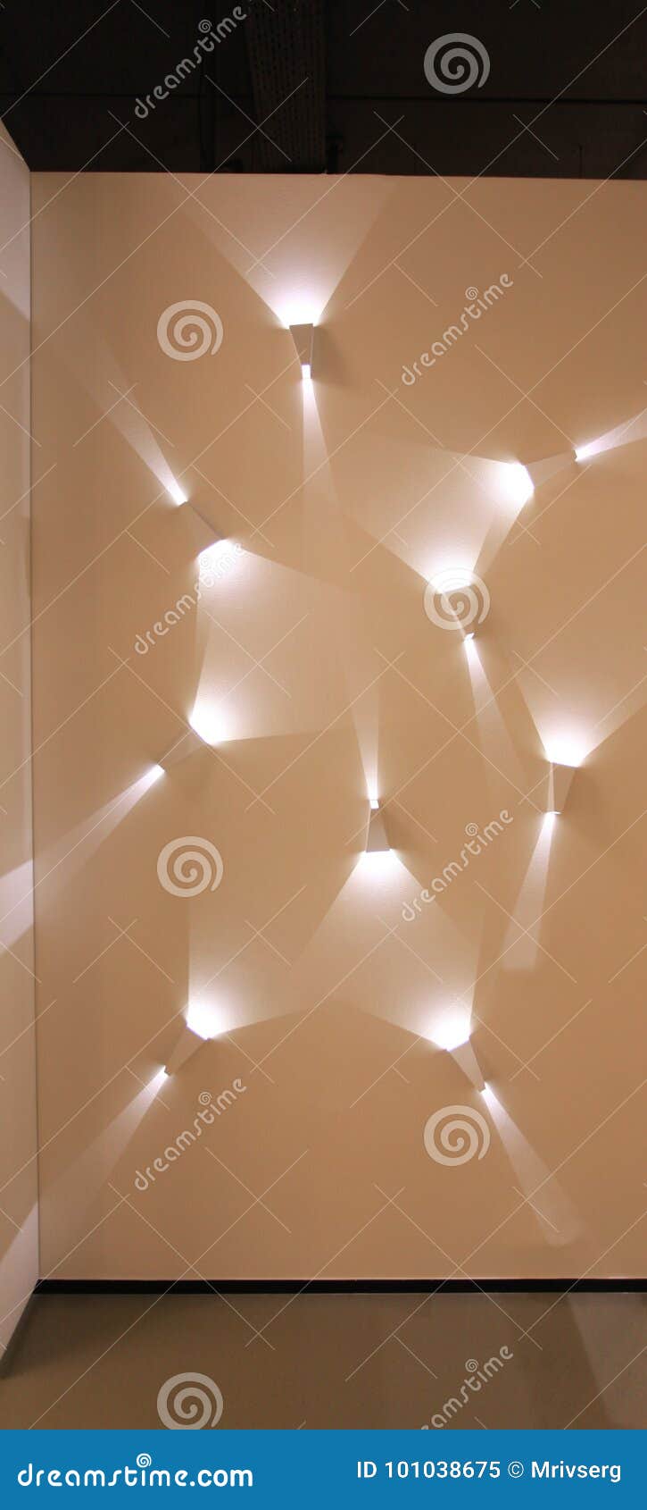 Light Abstract Installation Stock Image - Image of abstract, minimalism ...